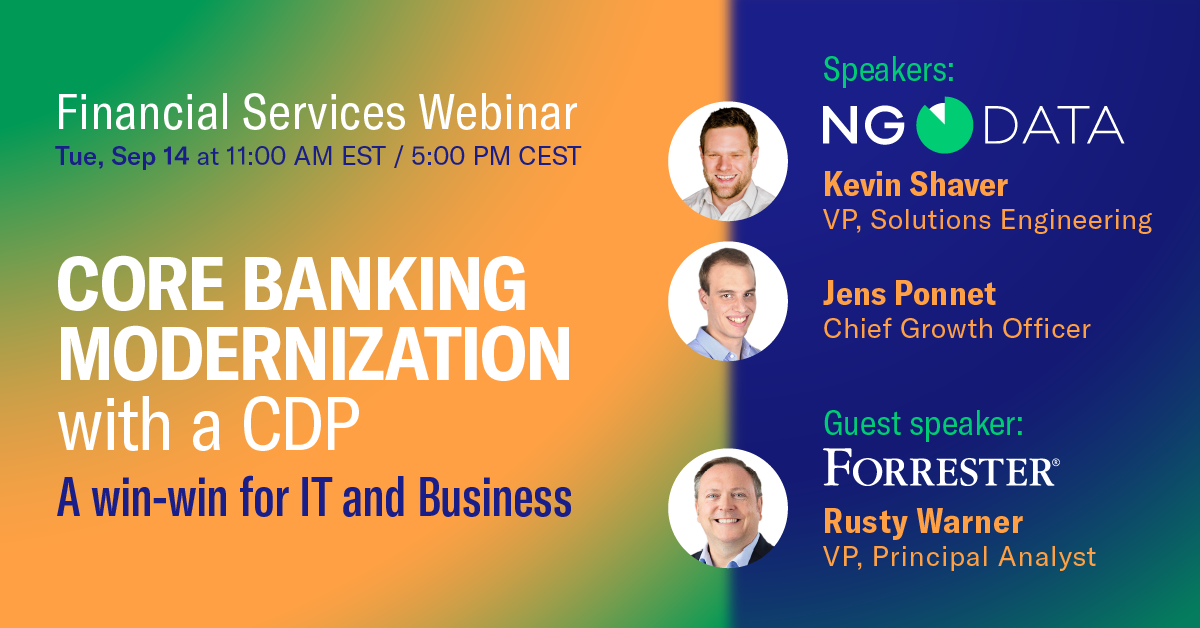 WEBINAR Recording | Core banking modernization with a CDP - NGDATA